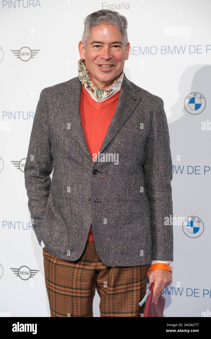 Madrid, Spain. 22nd Nov, 2022. Boris Izaguirre attends the painting ...
