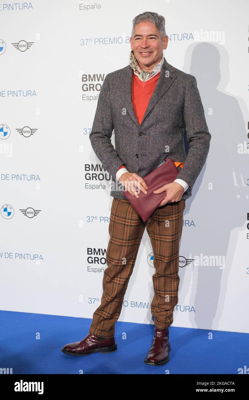 Madrid, Spain. 22nd Nov, 2022. Boris Izaguirre attends the painting ...