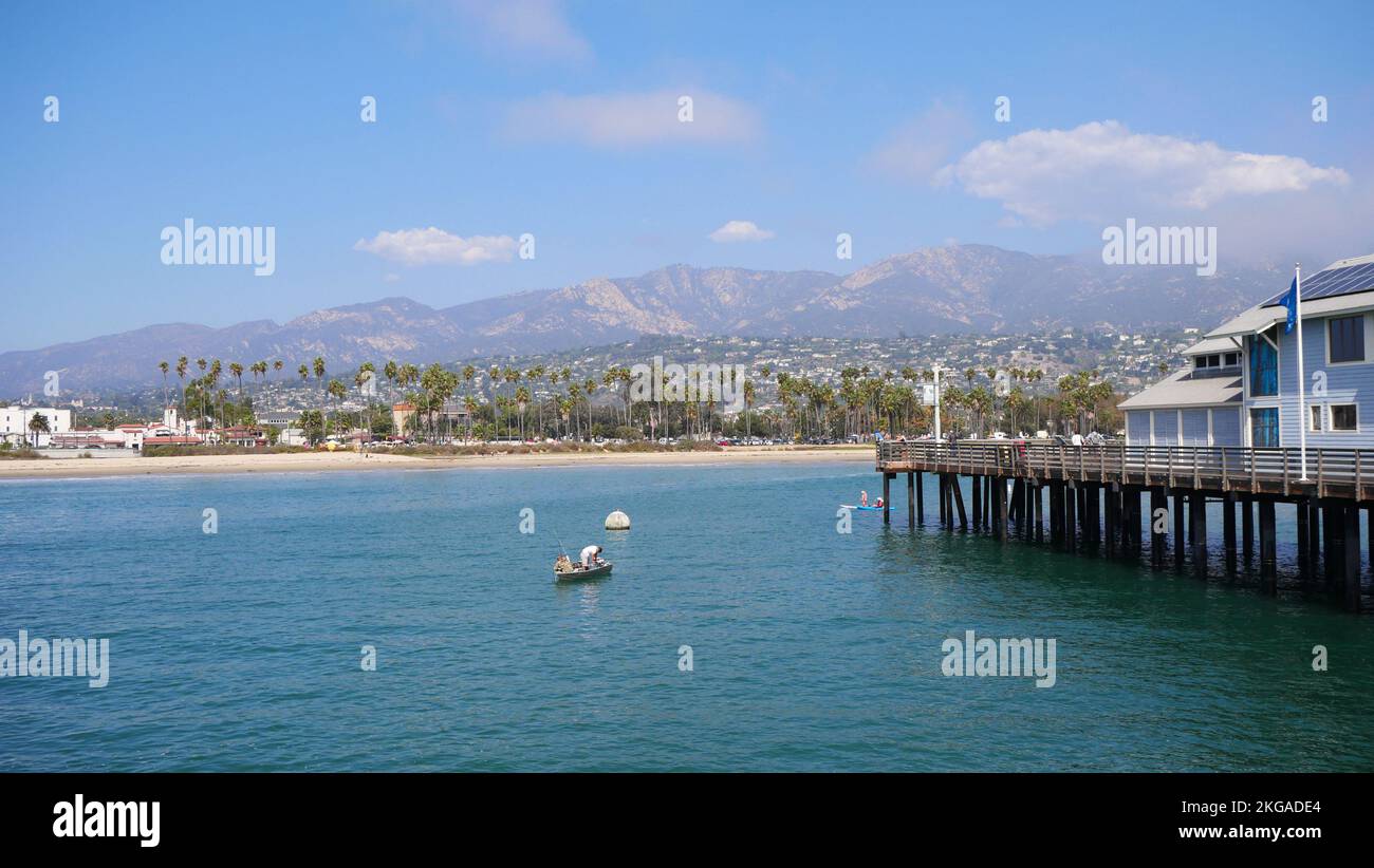 Museum of Natural History Sea Center on Stearns Wharf in Santa Barbara ...