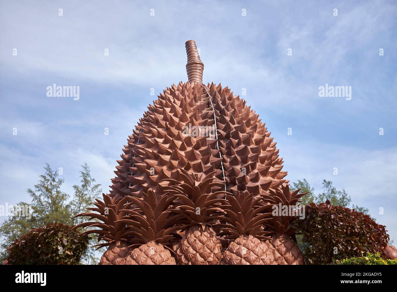Durian Roundabout Kampot Cambodia Stock Photo - Alamy