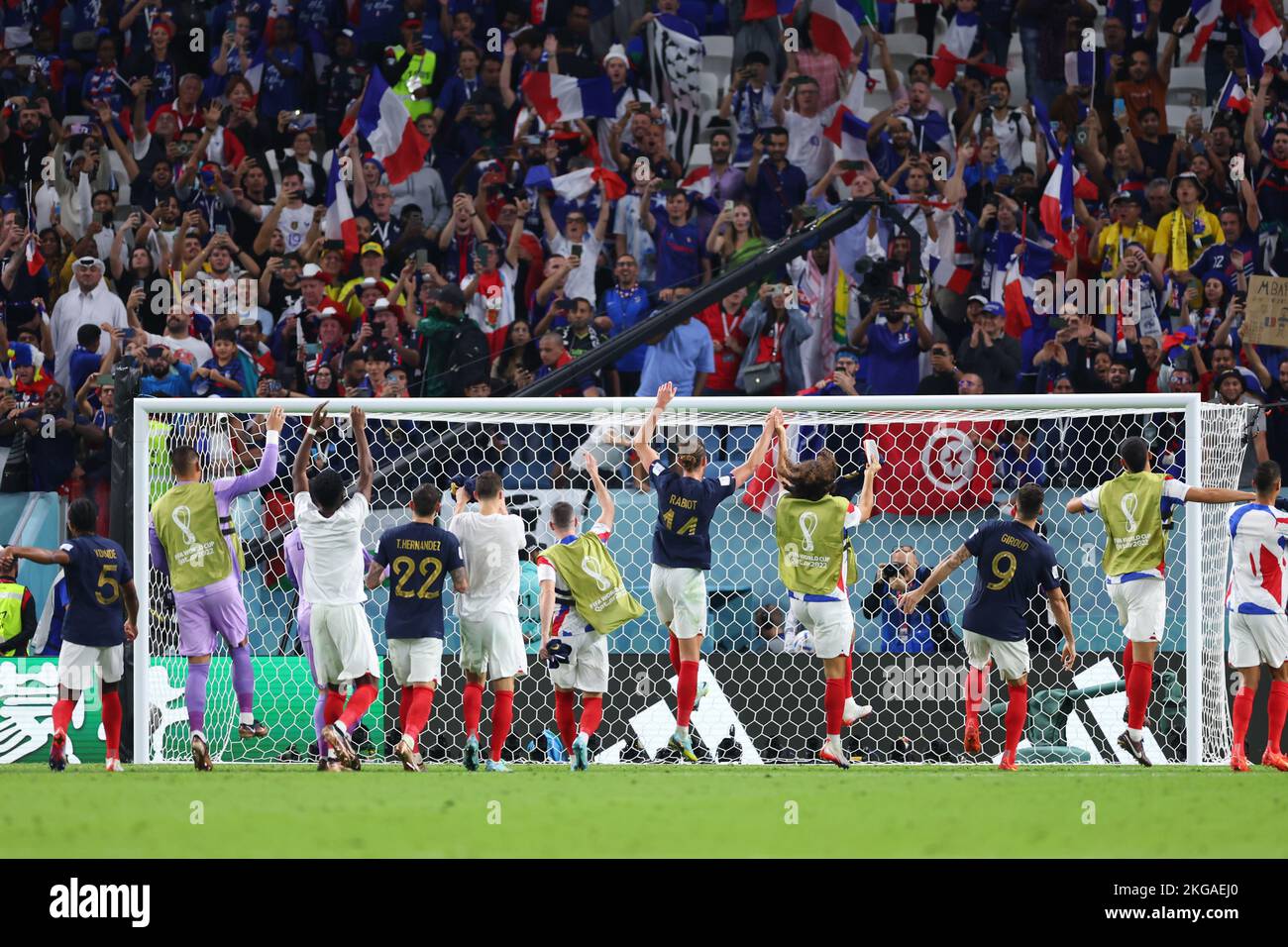 Al Wakrah, Qatar. 22nd Nov, 2022. France team group (FRA) Football ...