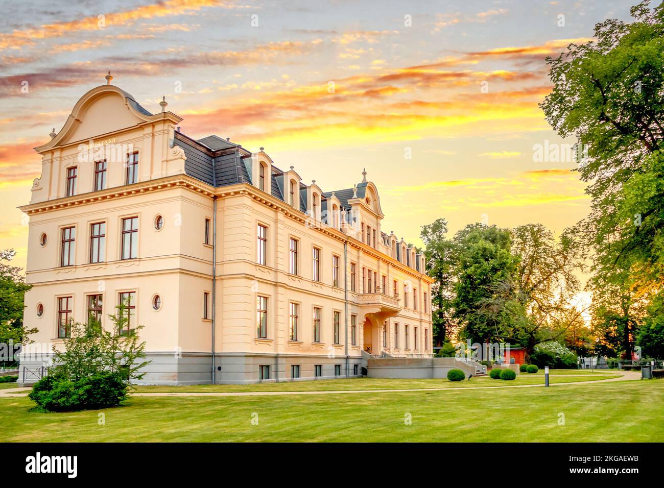 Castle Ribbeck, Havelland, Germany Stock Photo - Alamy