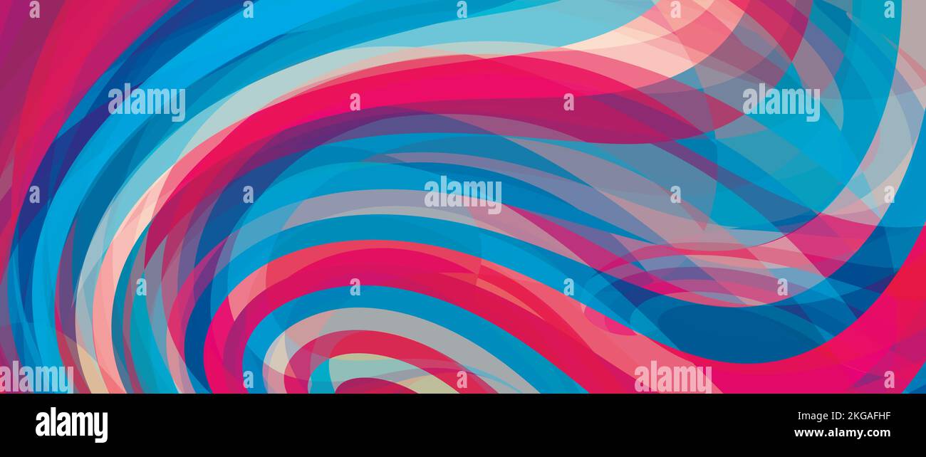 Artistic design background with ruby and bondi blue swirls. Vector ...