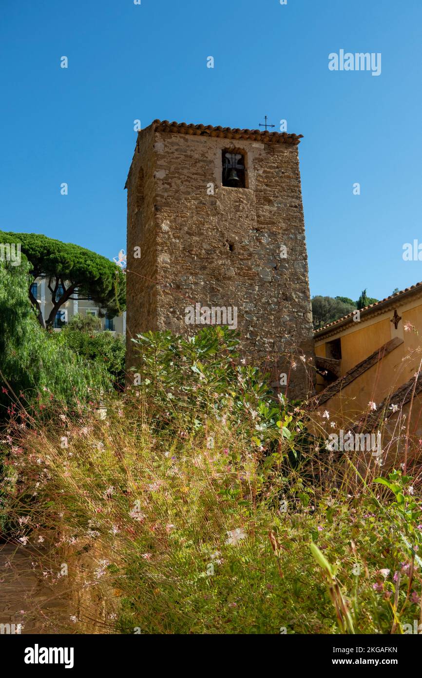 Bormes-les-Mimosas charming village of the south of France Stock Photo - Alamy