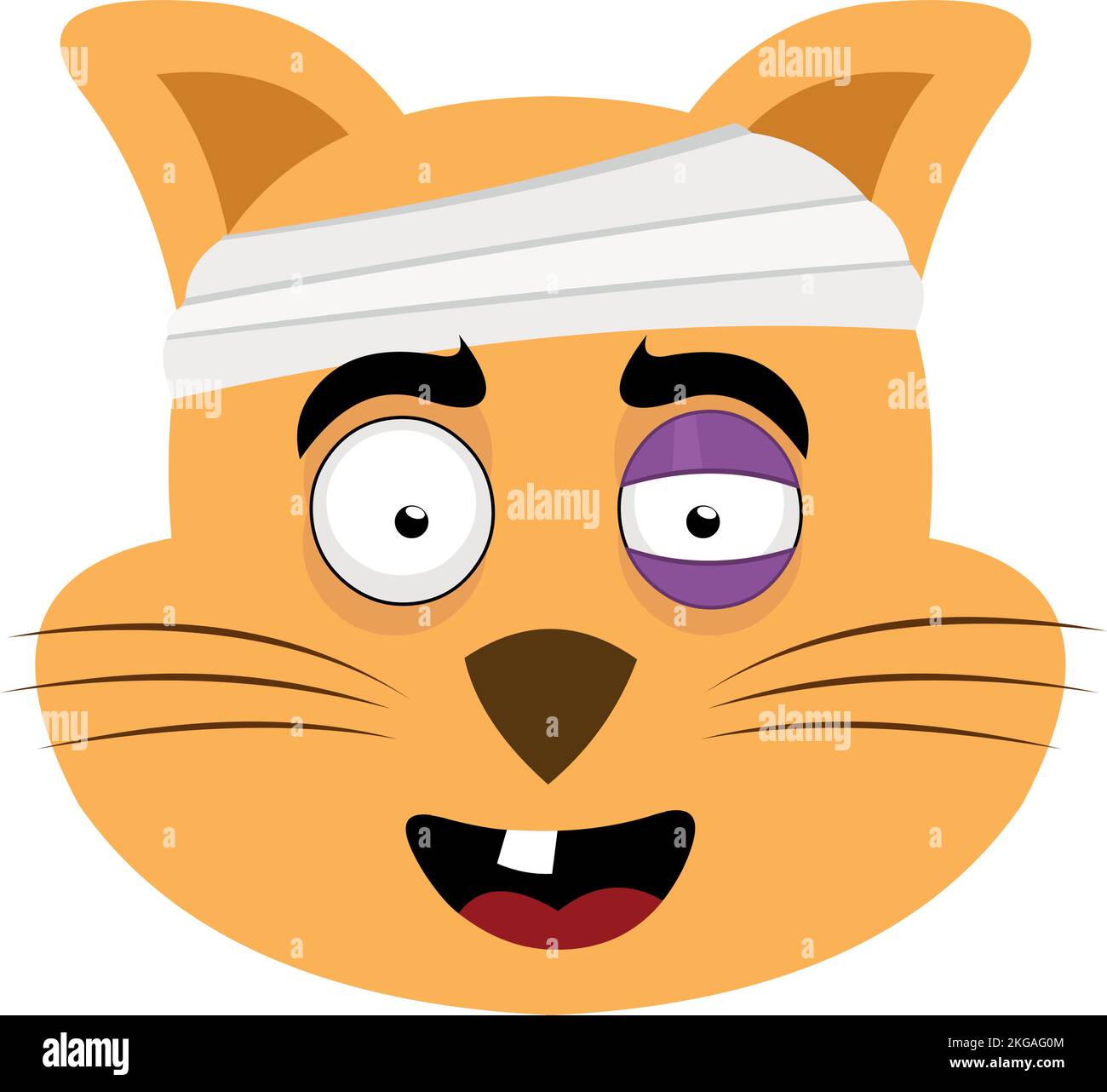 Fractured cat Stock Vector Images - Alamy