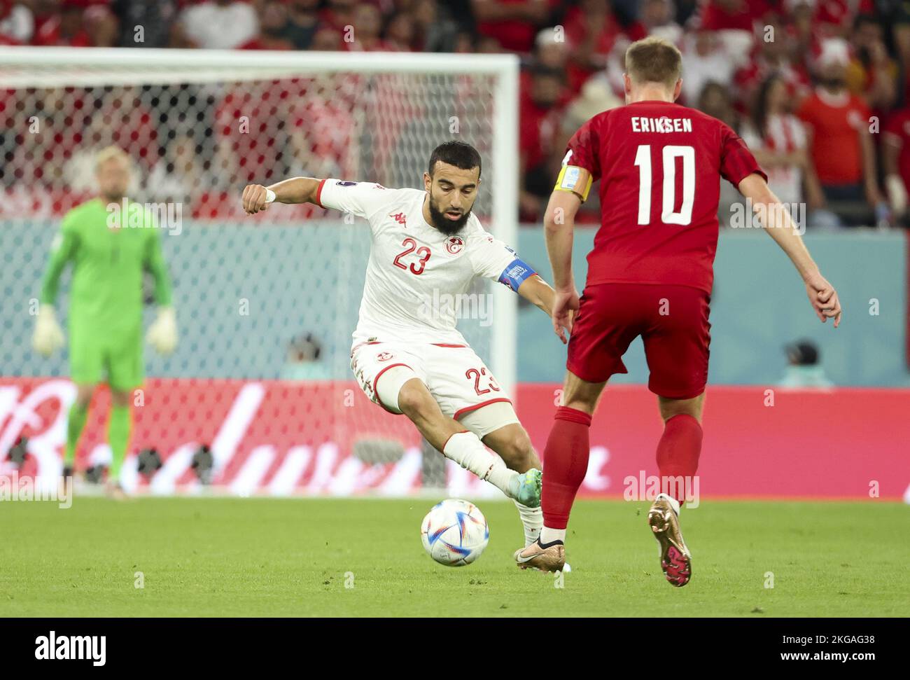 November 22, 2022, Rome, Qatar: Naim Sliti of Tunisia during the FIFA ...
