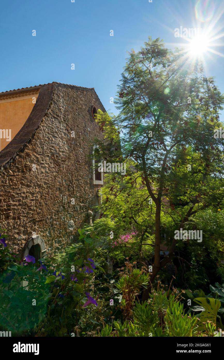 Bormes-les-Mimosas charming village of the south of France Stock Photo - Alamy