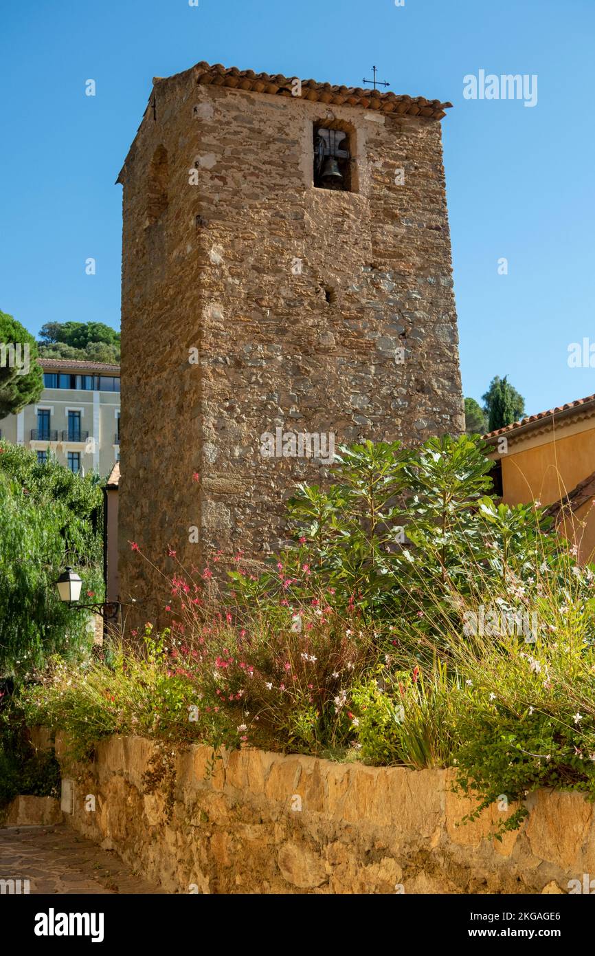 Bormes-les-Mimosas charming village of the south of France Stock Photo - Alamy