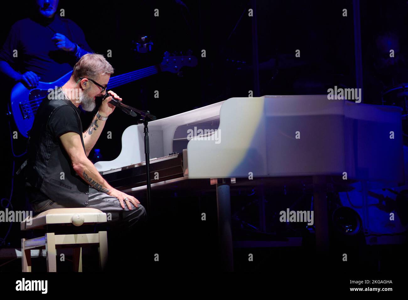 Teatro Augusteo, Napoli, Italy, November 22, 2022, Marco Masini play ...
