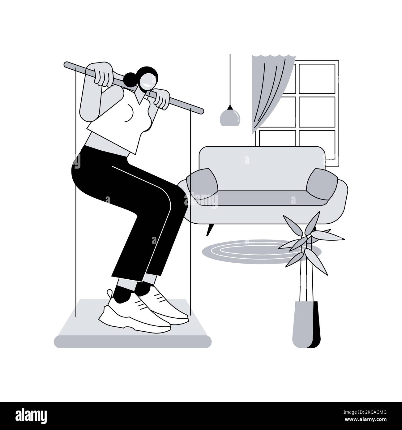 Total body workout Stock Vector Images - Alamy