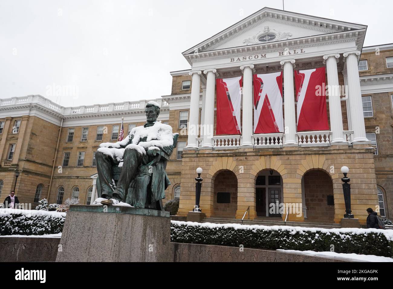 Madison, United States. 16th Nov, 2022. A statue of Abraham Lincoln at ...