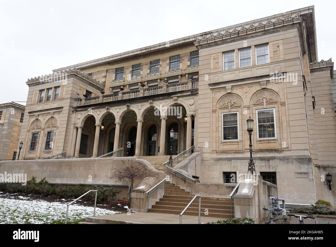 The Memorial Union building at the University of Wisconsin, Wednesday ...