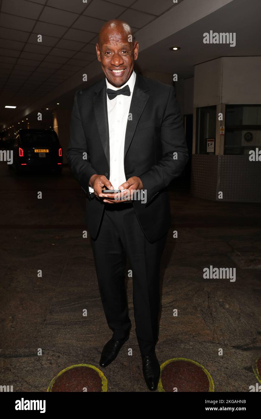 Shaun Wallace departs the annual TV Choice Awards at Hilton Hotel in ...