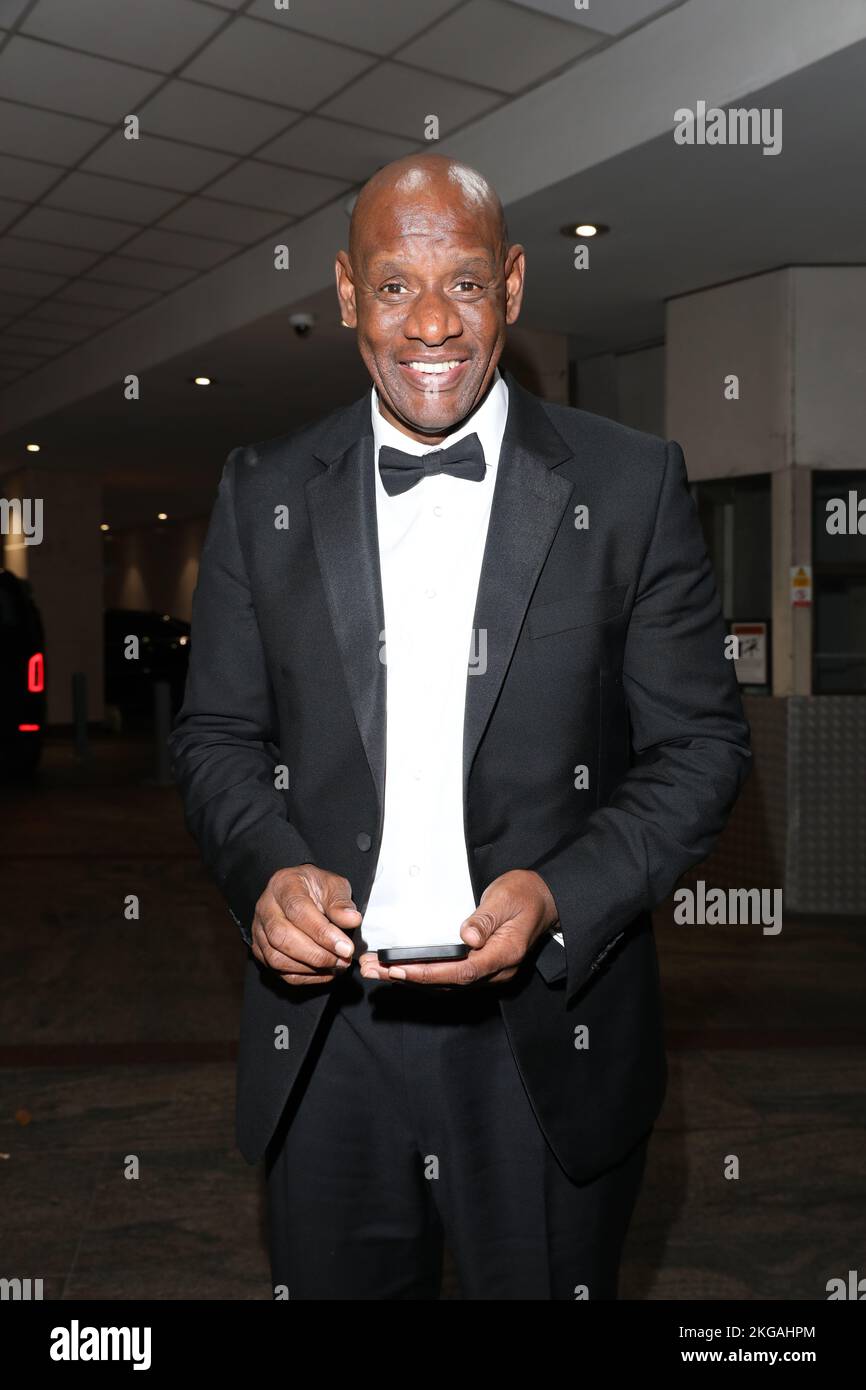 Shaun Wallace departs the annual TV Choice Awards at Hilton Hotel in ...