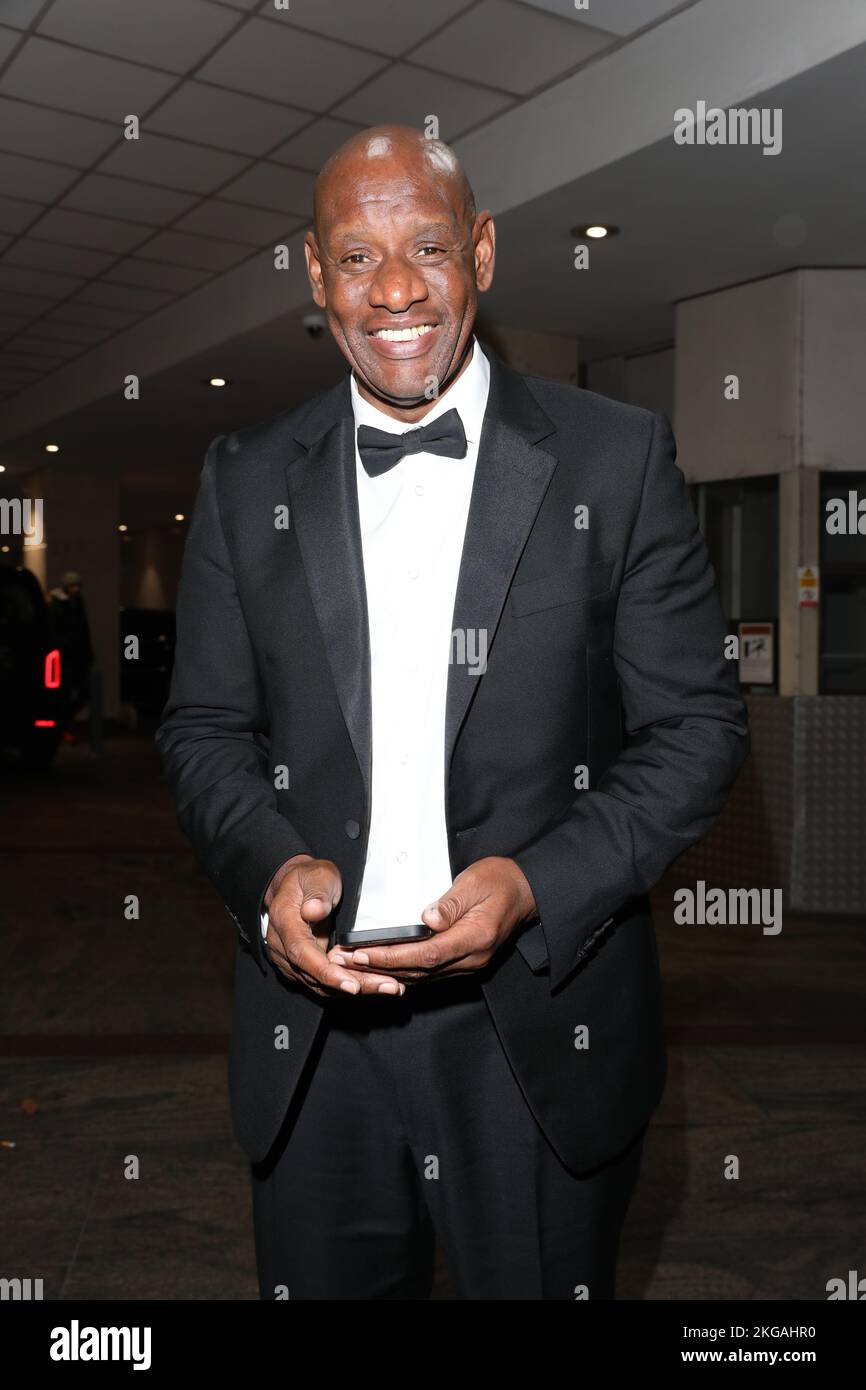 Shaun Wallace departs the annual TV Choice Awards at Hilton Hotel in ...