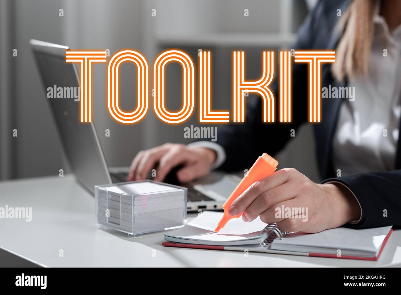 Inspiration showing sign Toolkit. Business concept set of tools kept in ...