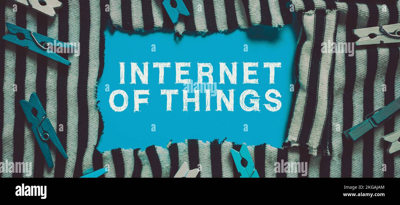 Writing displaying text Internet Of Things. Conceptual photo Innovation ...