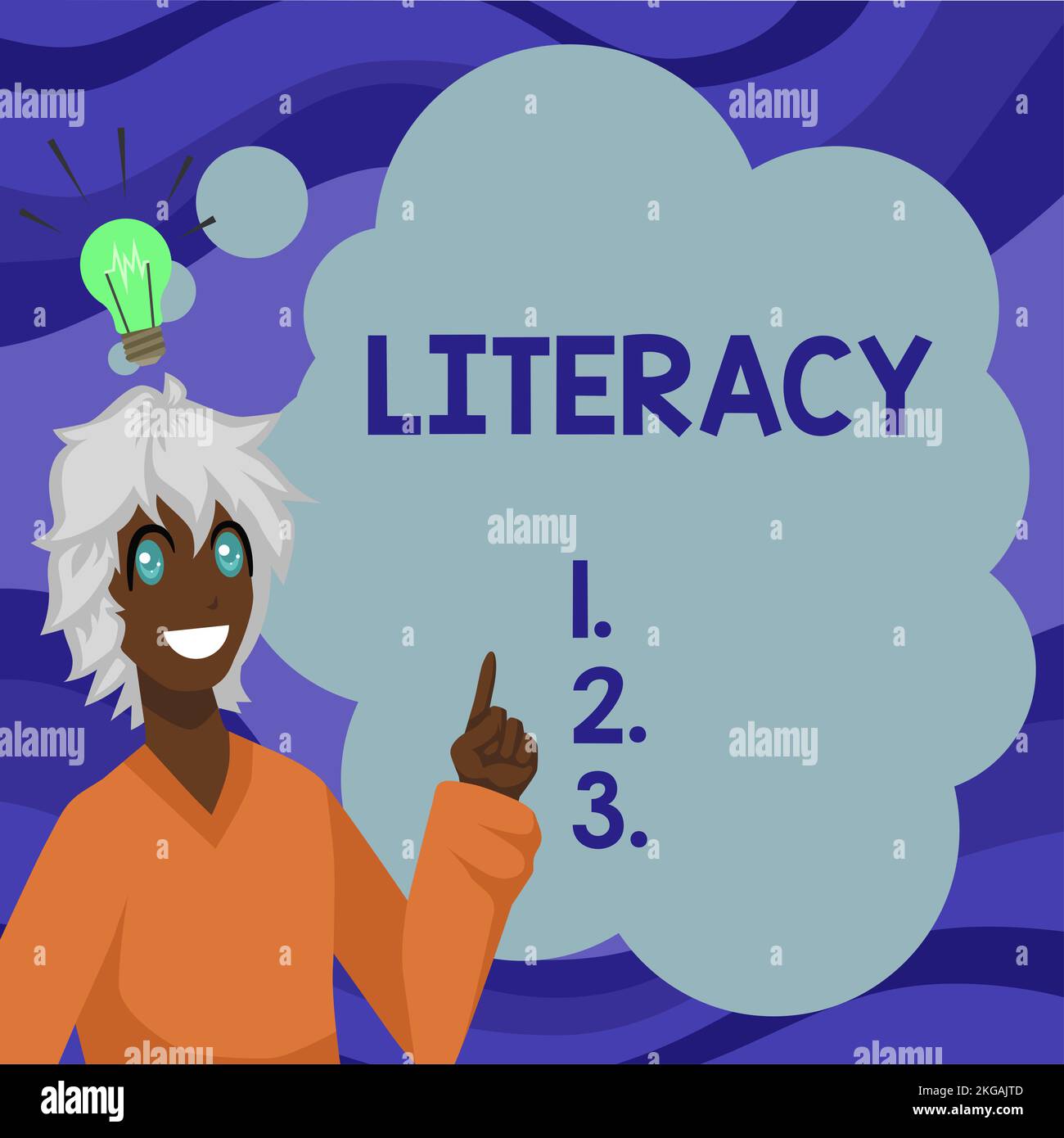 Text sign showing Literacy. Internet Concept ability to read and write ...