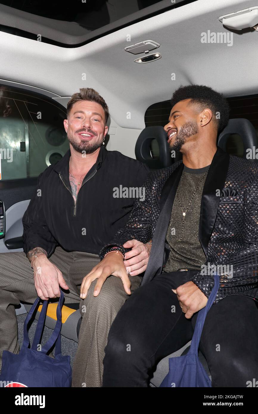 Duncan James and his partner Rodrigo Reis depart the annual TV Choice ... Duncan James and his partner Rodrigo Reis depart the annual TV Choice ...