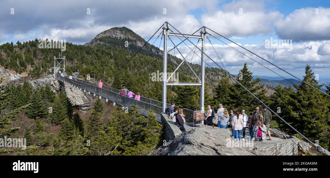 Grandfather mountain state park hi-res stock photography and images - Alamy