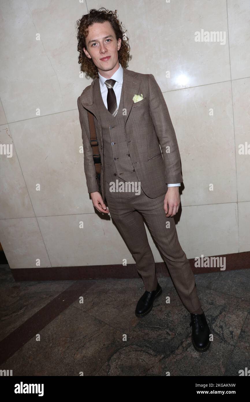 Harry Kirton departs the annual TV Choice Awards at Hilton Hotel in ...