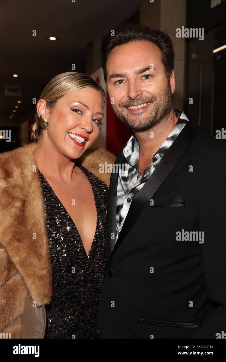 Jacinta Stapleton departs the annual TV Choice Awards at Hilton Hotel ...