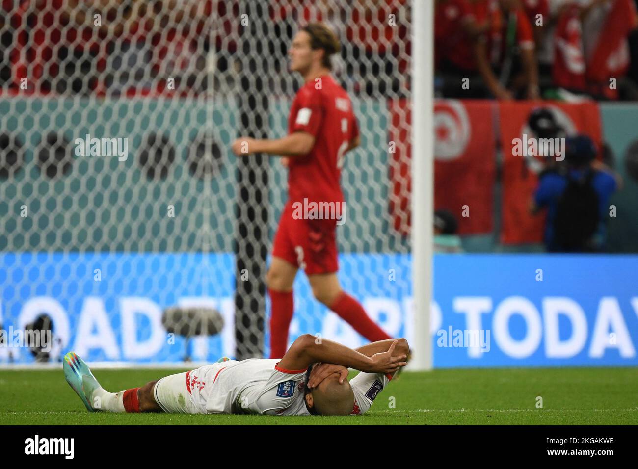 Doha, Qatar. 22nd Nov, 2022. DOHA (QATAR), 11/22/2022 - WORLD CUP/DENMARK X TUNISIA - Match ...