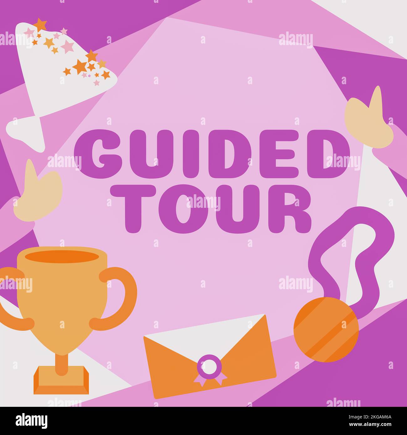 Writing displaying text Guided Tour. Internet Concept advice or ...