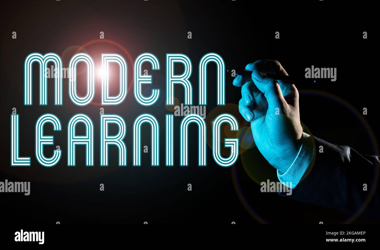 Conceptual caption Modern Learning. Business approach flexible and ... Conceptual caption Modern Learning. Business approach flexible and ...