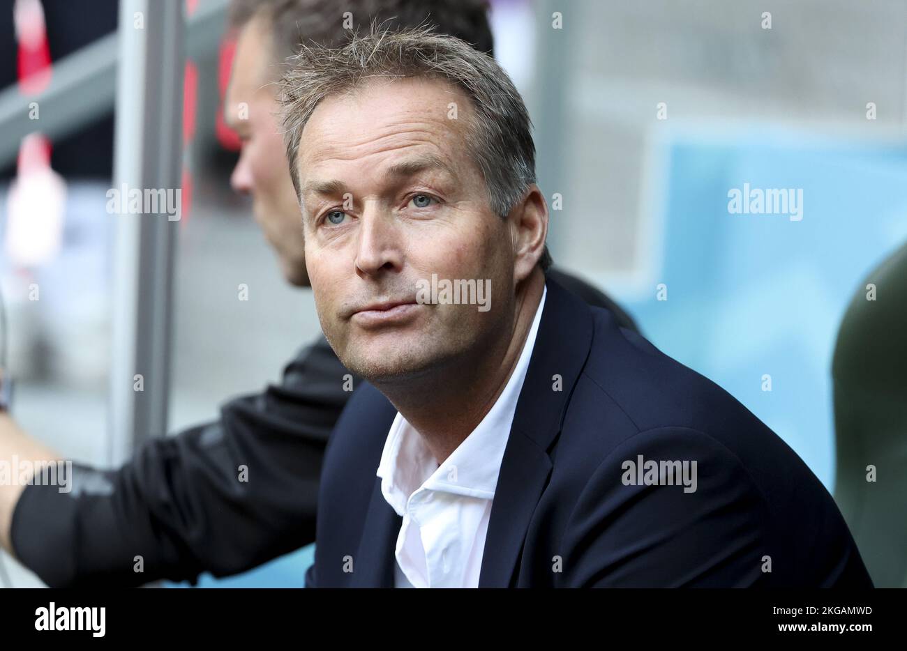 Denmark head coach Kasper Hjulmand during the FIFA World Cup 2022 ...