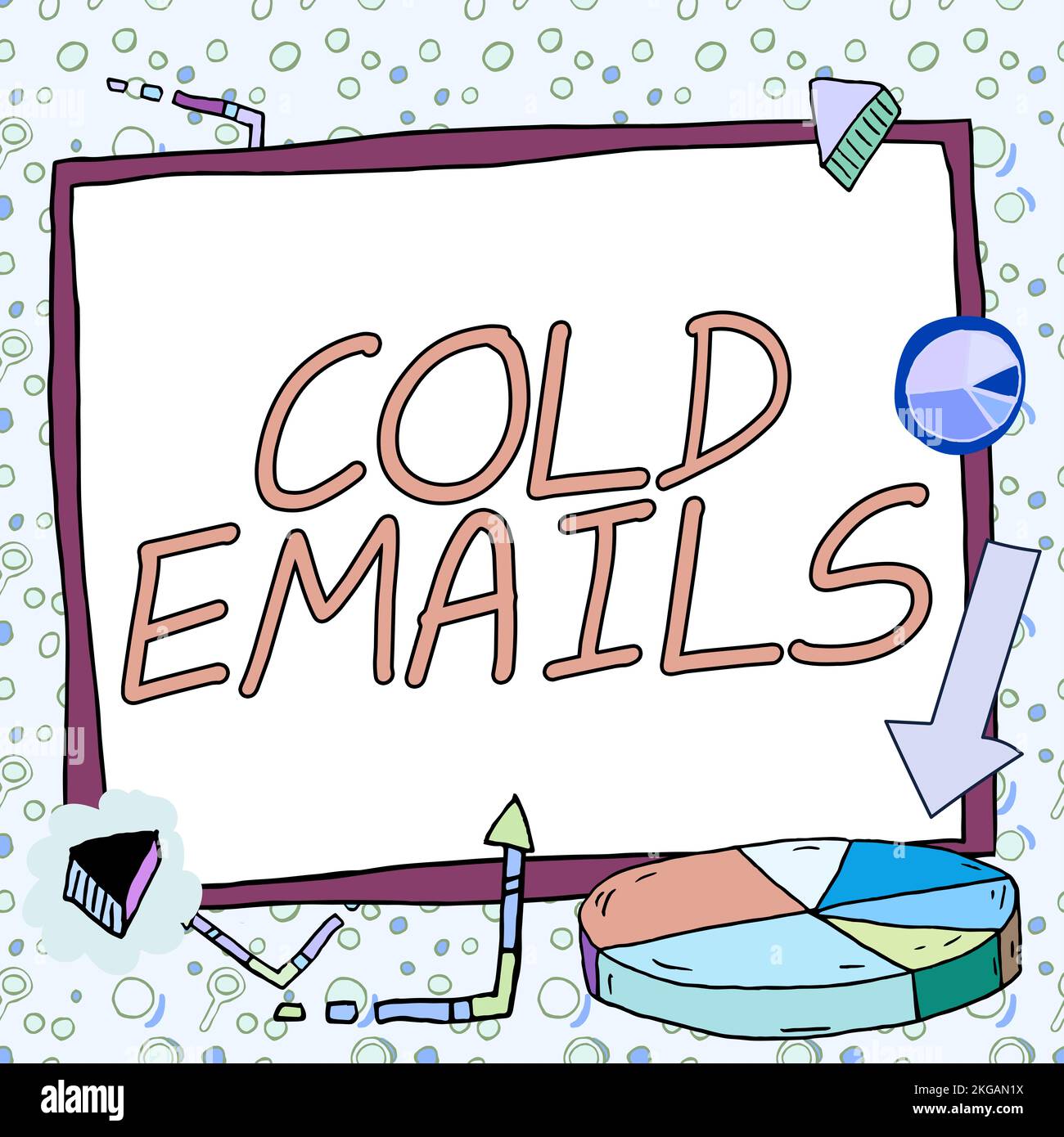 Hand writing sign Cold Emails. Business idea unsolicited email sent to ...