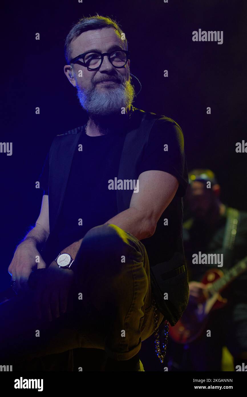 Naples, Italy. 22nd Nov, 2022. Marco Masini during Marco Masini - T ...