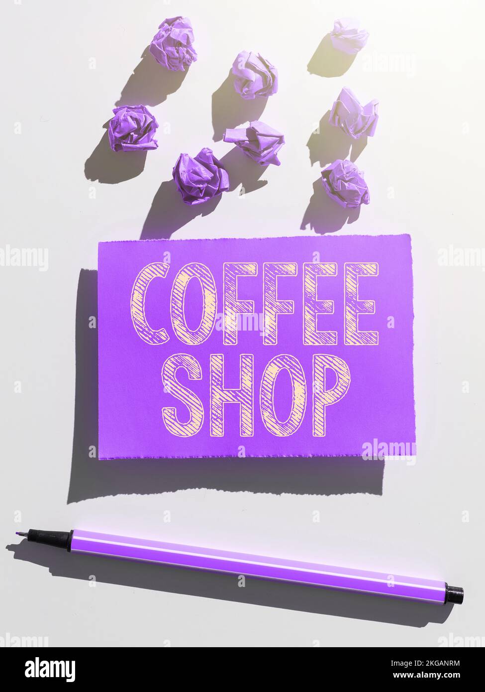 Text sign showing Coffee Shop. Business concept small informal ...