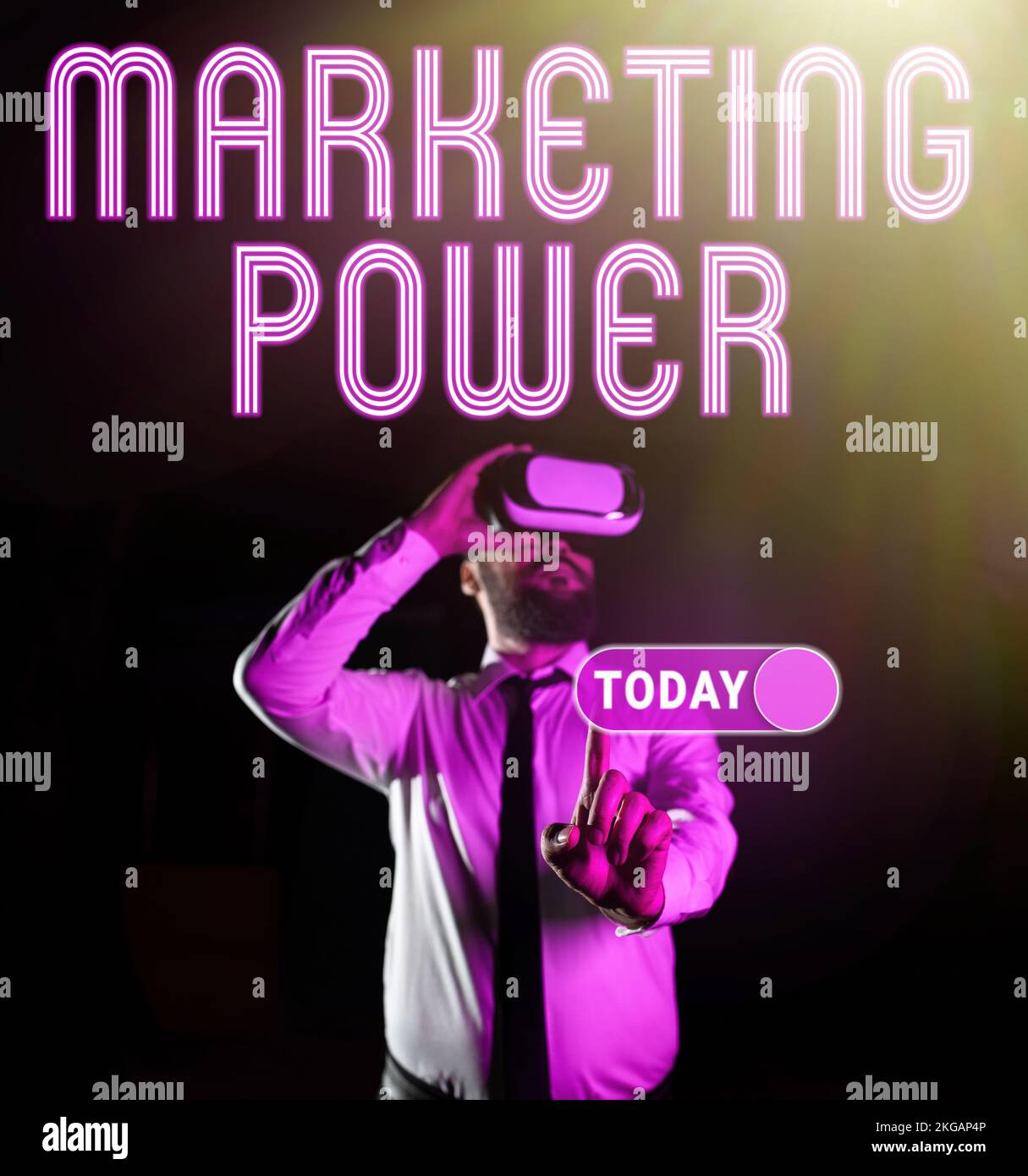 Conceptual display Marketing Power. Word for ability of a firm to ...