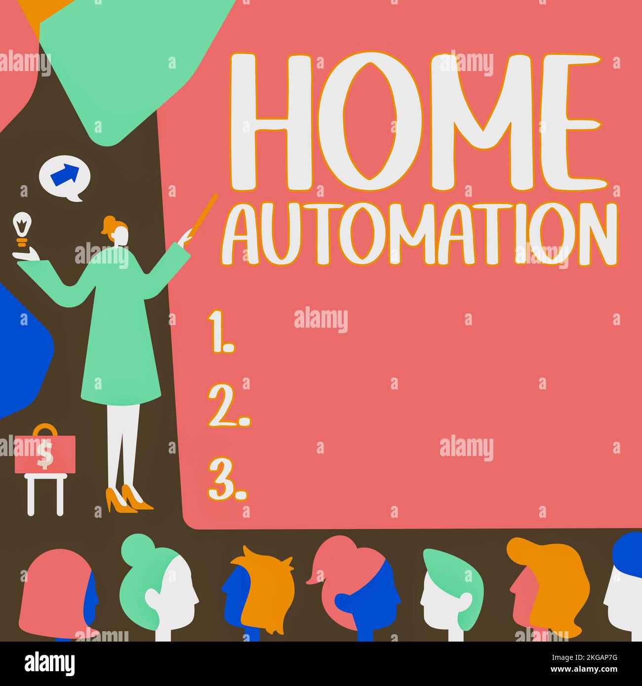 Handwriting text Home Automation. Word Written on home solution that ...