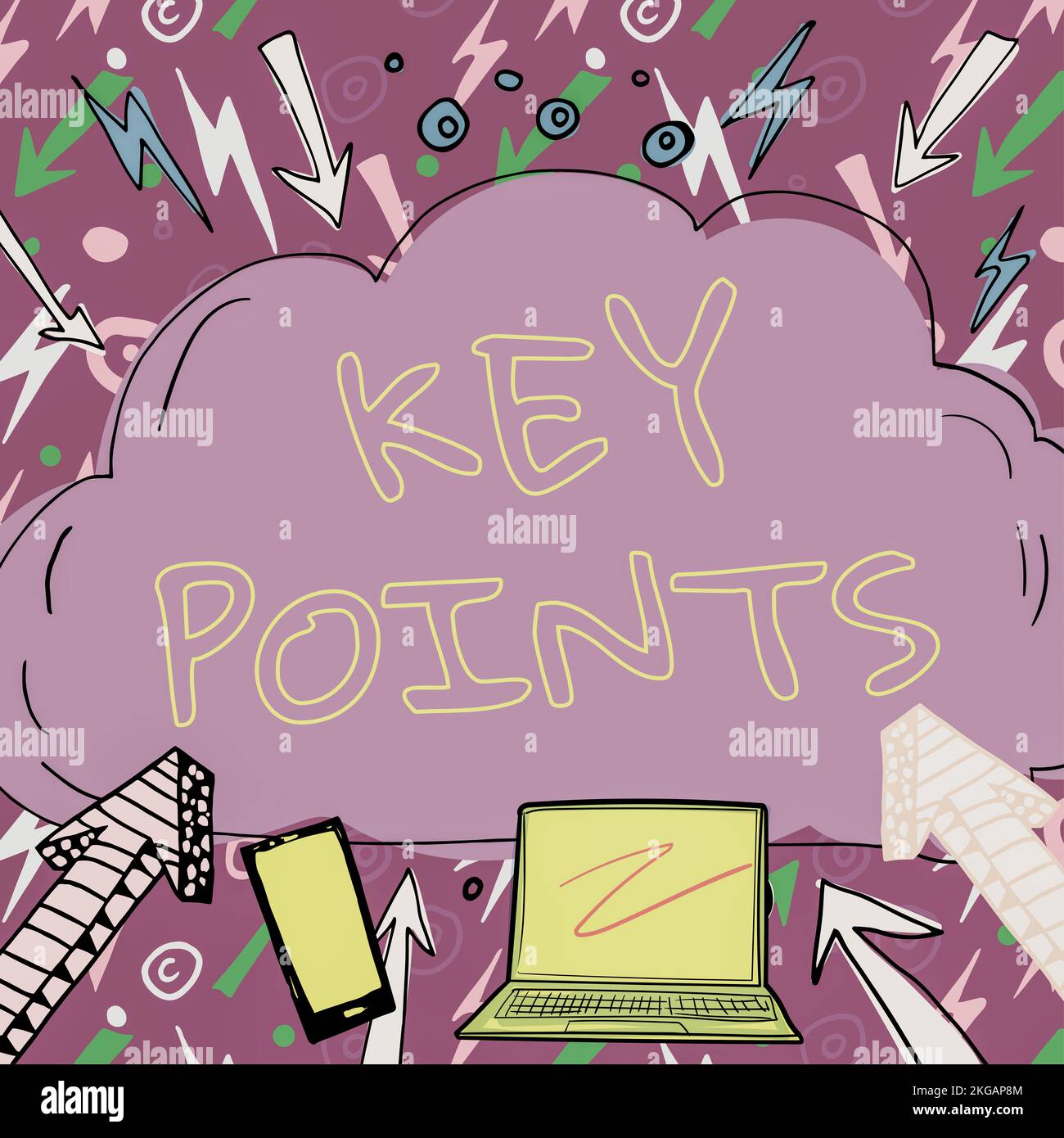 Inspiration showing sign Key Points. Word for most important piece of ...