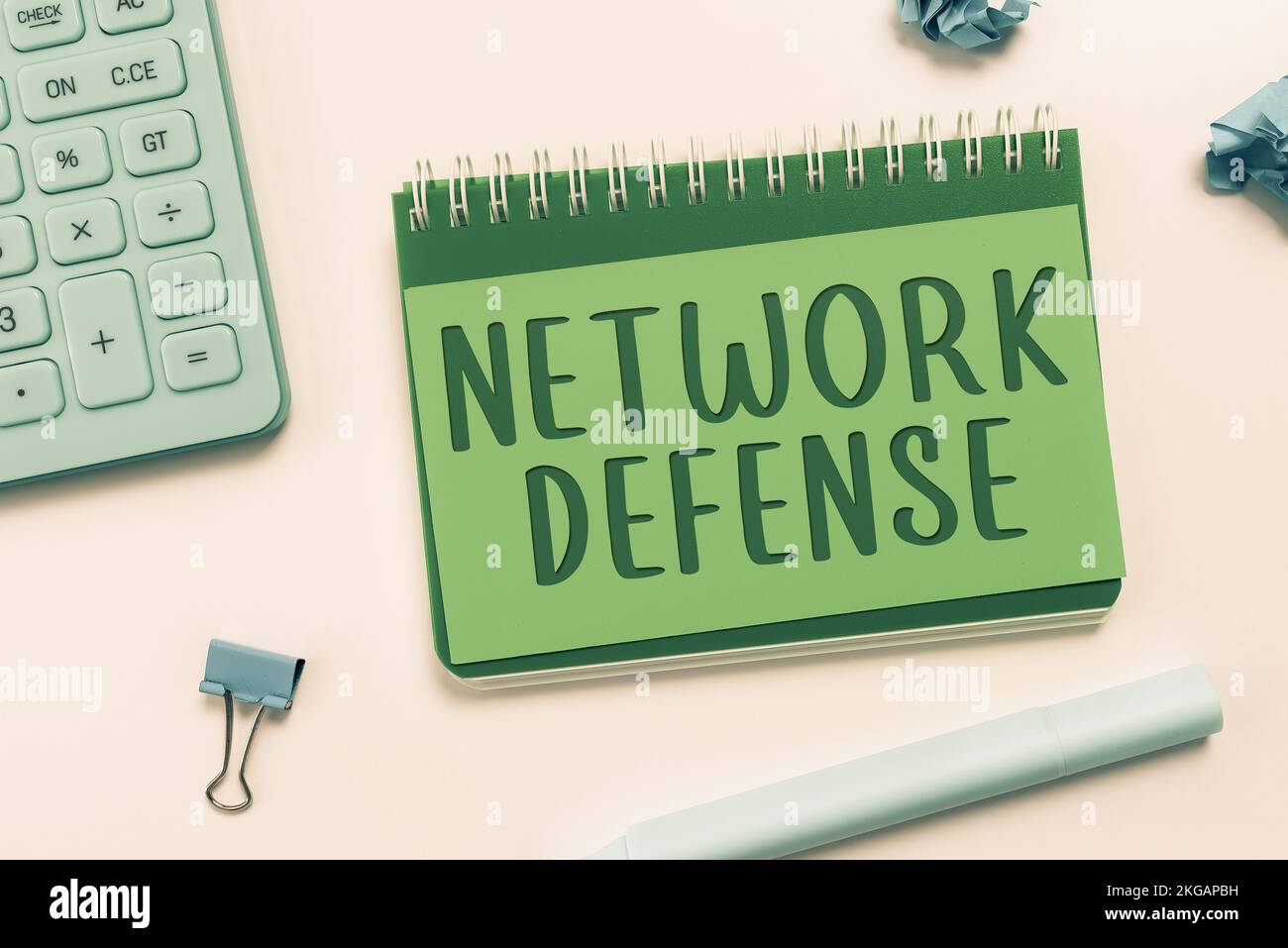 Text sign showing Network Defense. Concept meaning easures to protect ...