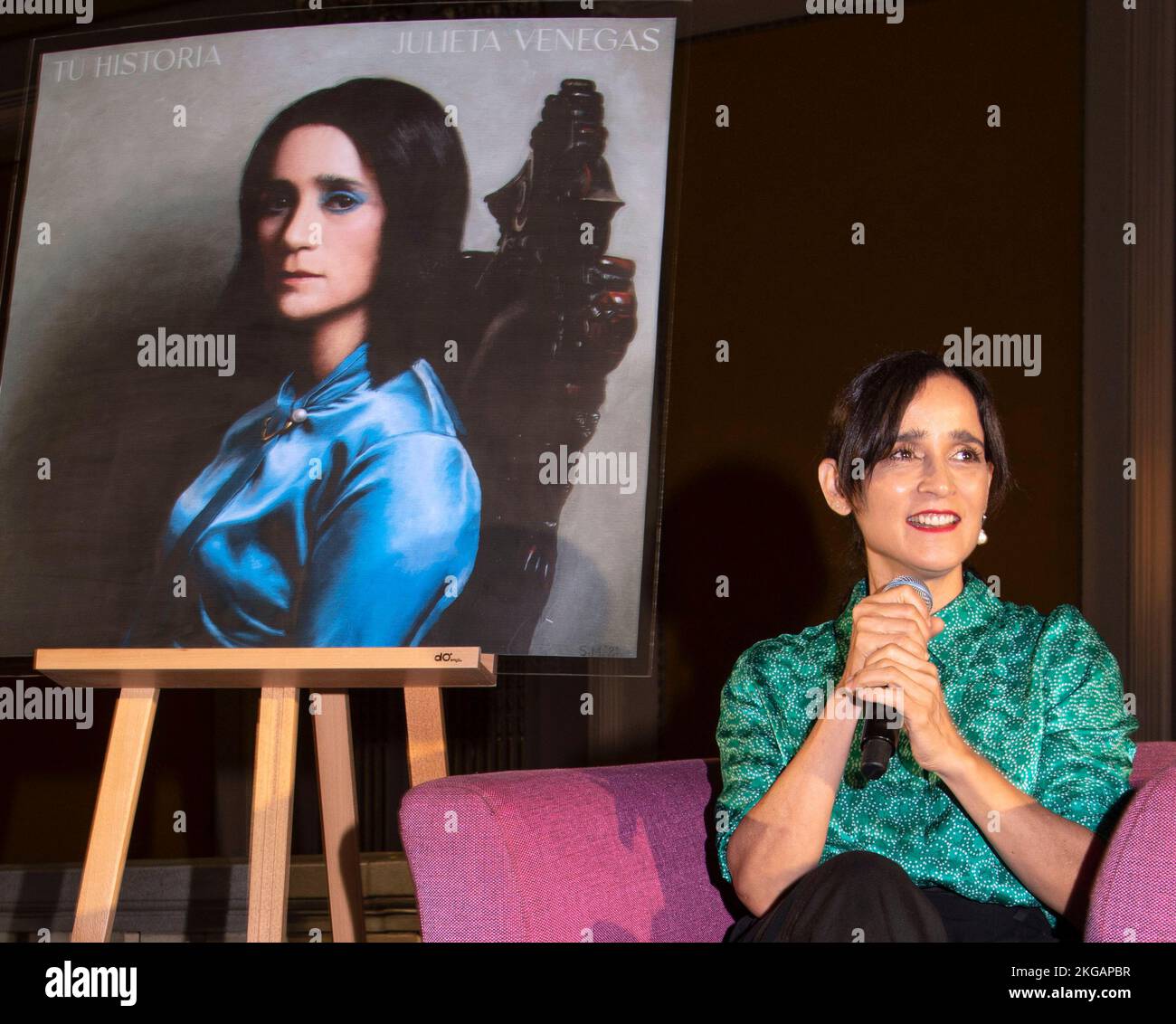 Mexico City, Mexico City, MEXICO. 22nd Nov, 2022. The Mexican singer ...