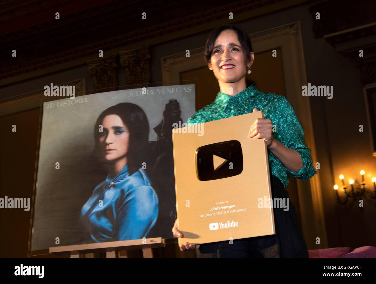 Mexico City, Mexico City, MEXICO. 22nd Nov, 2022. The Mexican singer ...