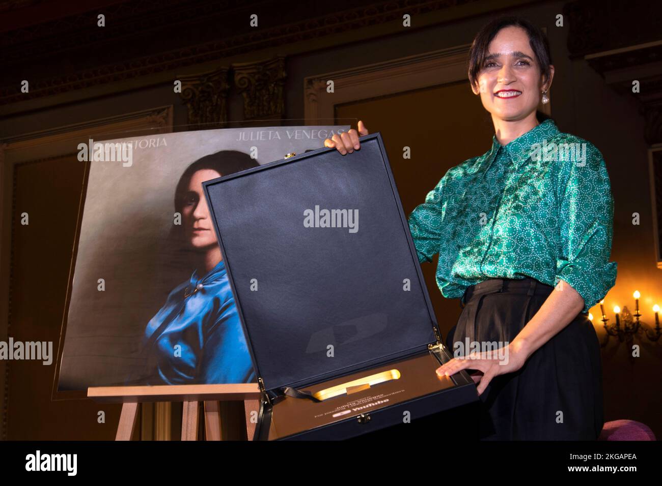 Mexico City, Mexico City, MEXICO. 22nd Nov, 2022. The Mexican singer ...