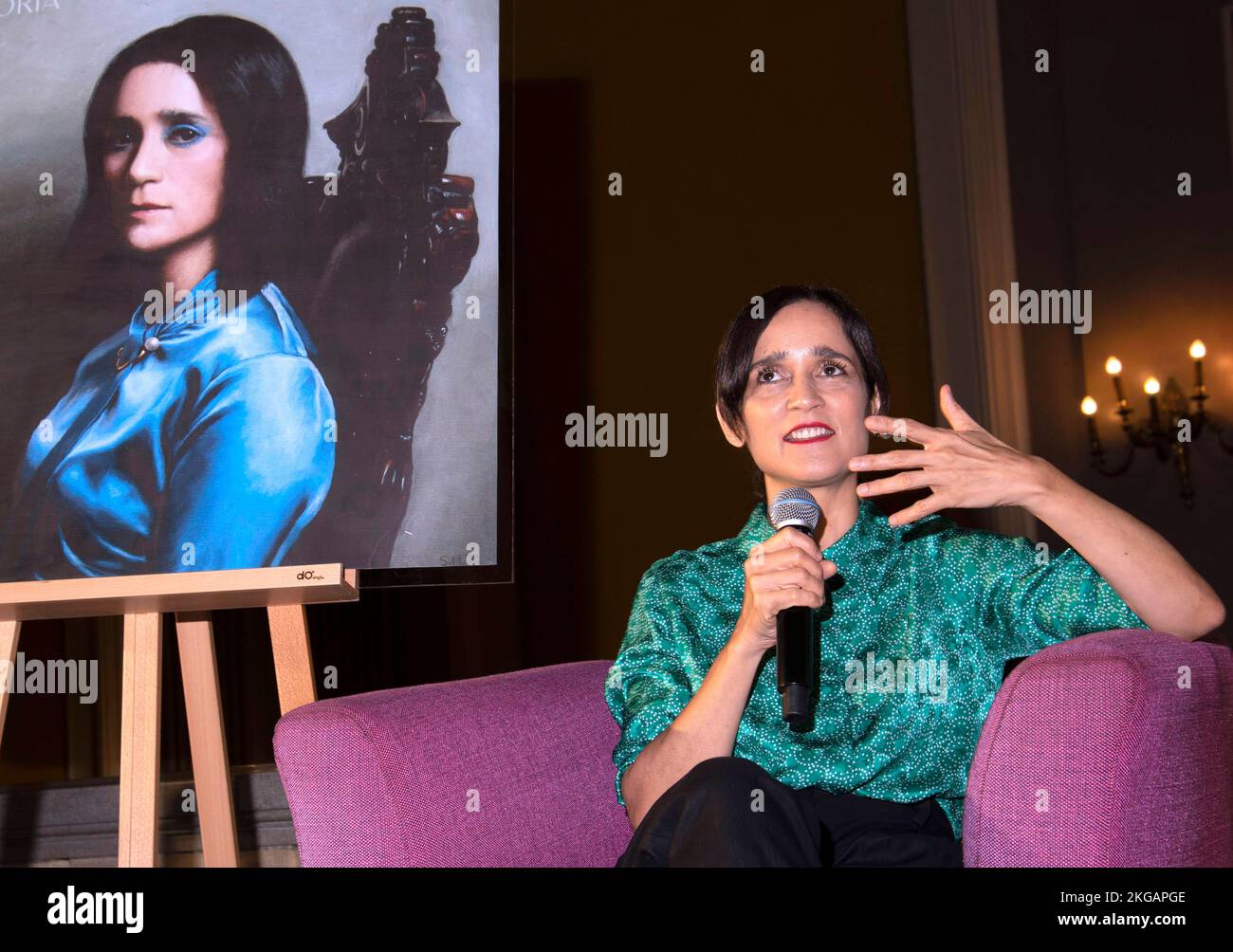 Mexico City, Mexico City, MEXICO. 22nd Nov, 2022. The Mexican singer ...