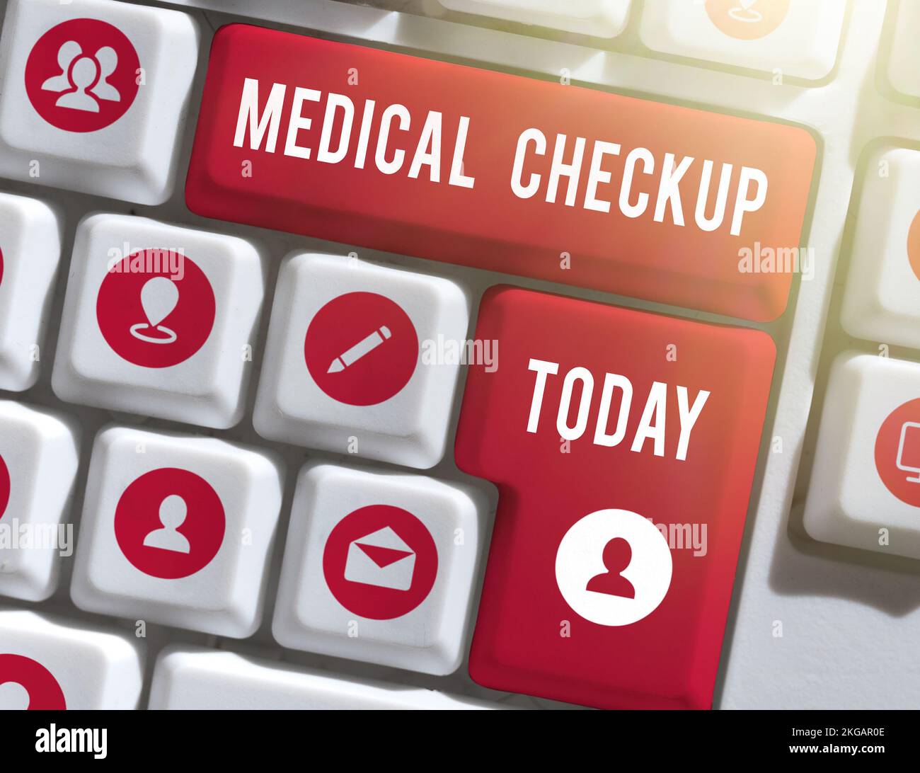Text sign showing Medical Checkup. Business idea medical examination to ...