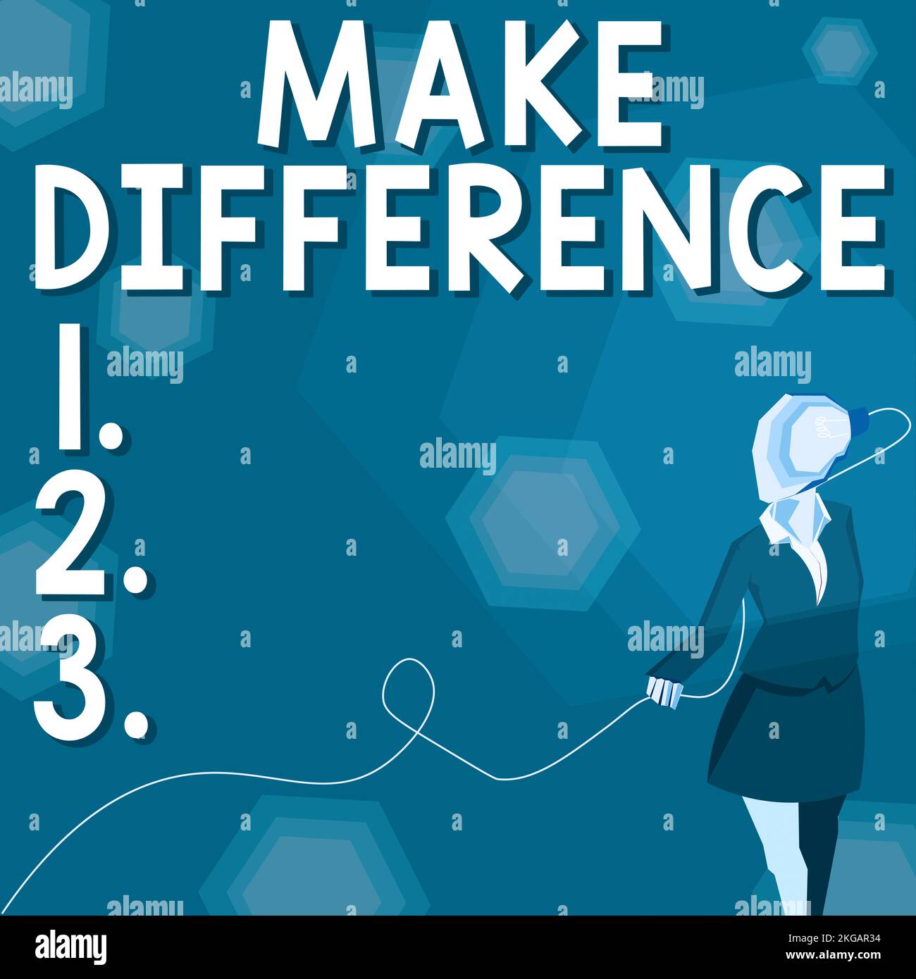 Inspiration showing sign Make Difference. Word for to cause a change To ...