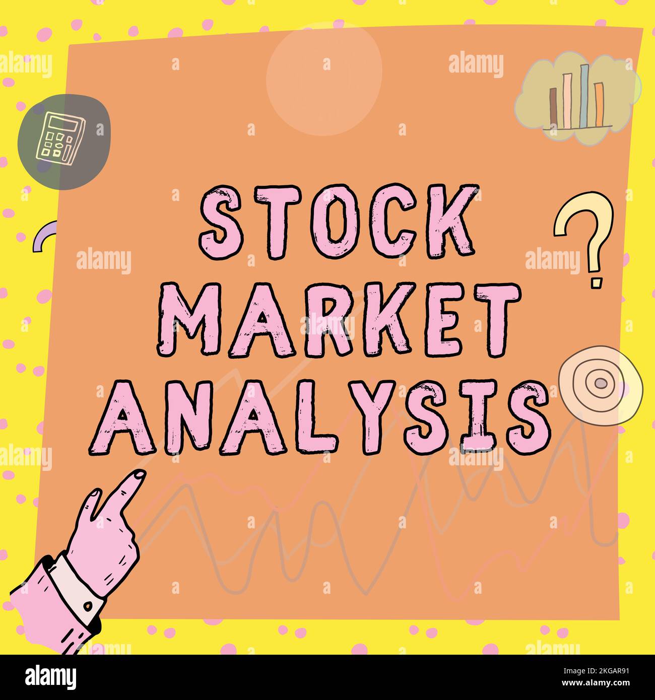 Text showing inspiration Stock Market Analysis. Business idea Enables ...