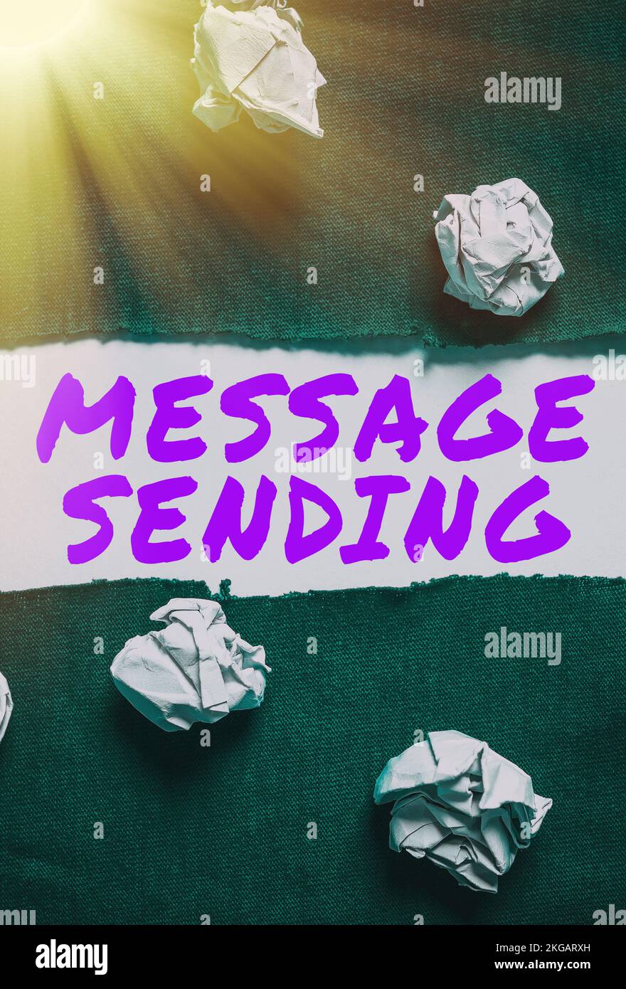 Text caption presenting Message Sending. Conceptual photo to convey or ...