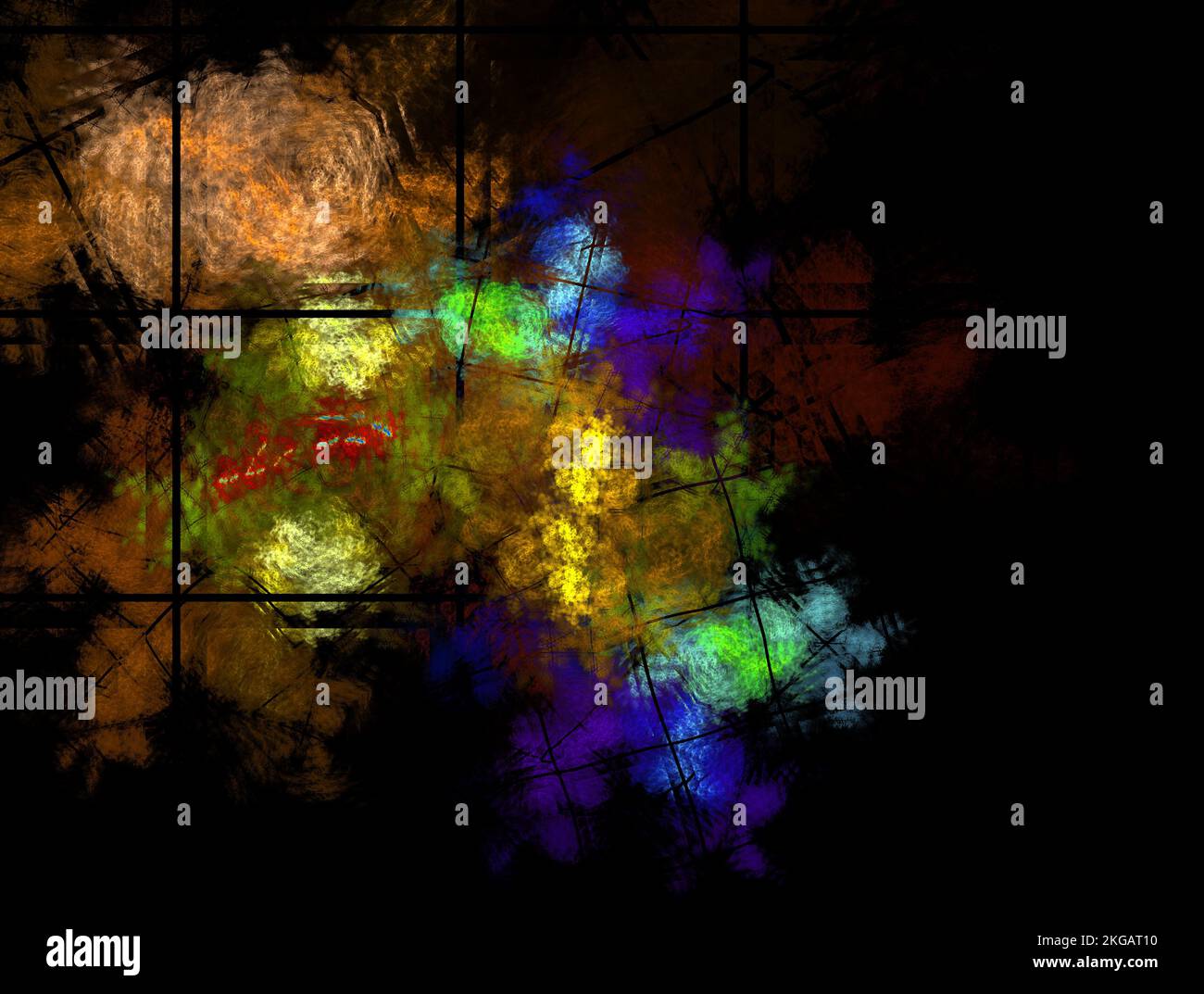 Imaginatory lush fractal texture image abstract background Stock Photo ...