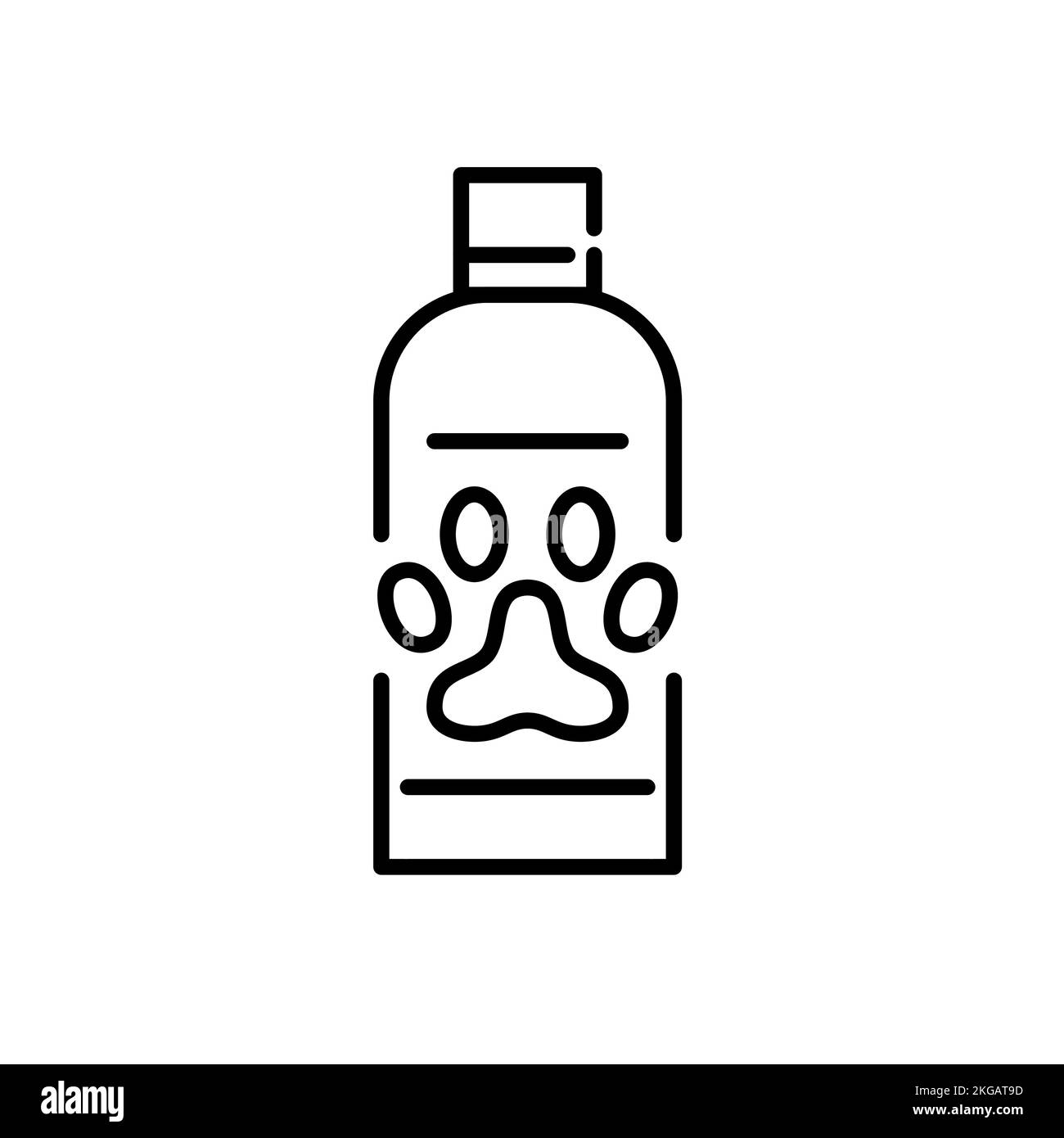 Perfect wash shampoo Stock Vector Images - Alamy