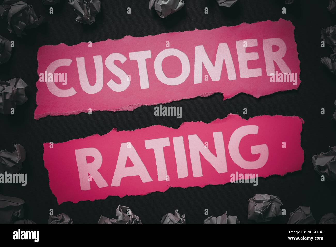 Conceptual display Customer Rating. Word for gauge the customer ...