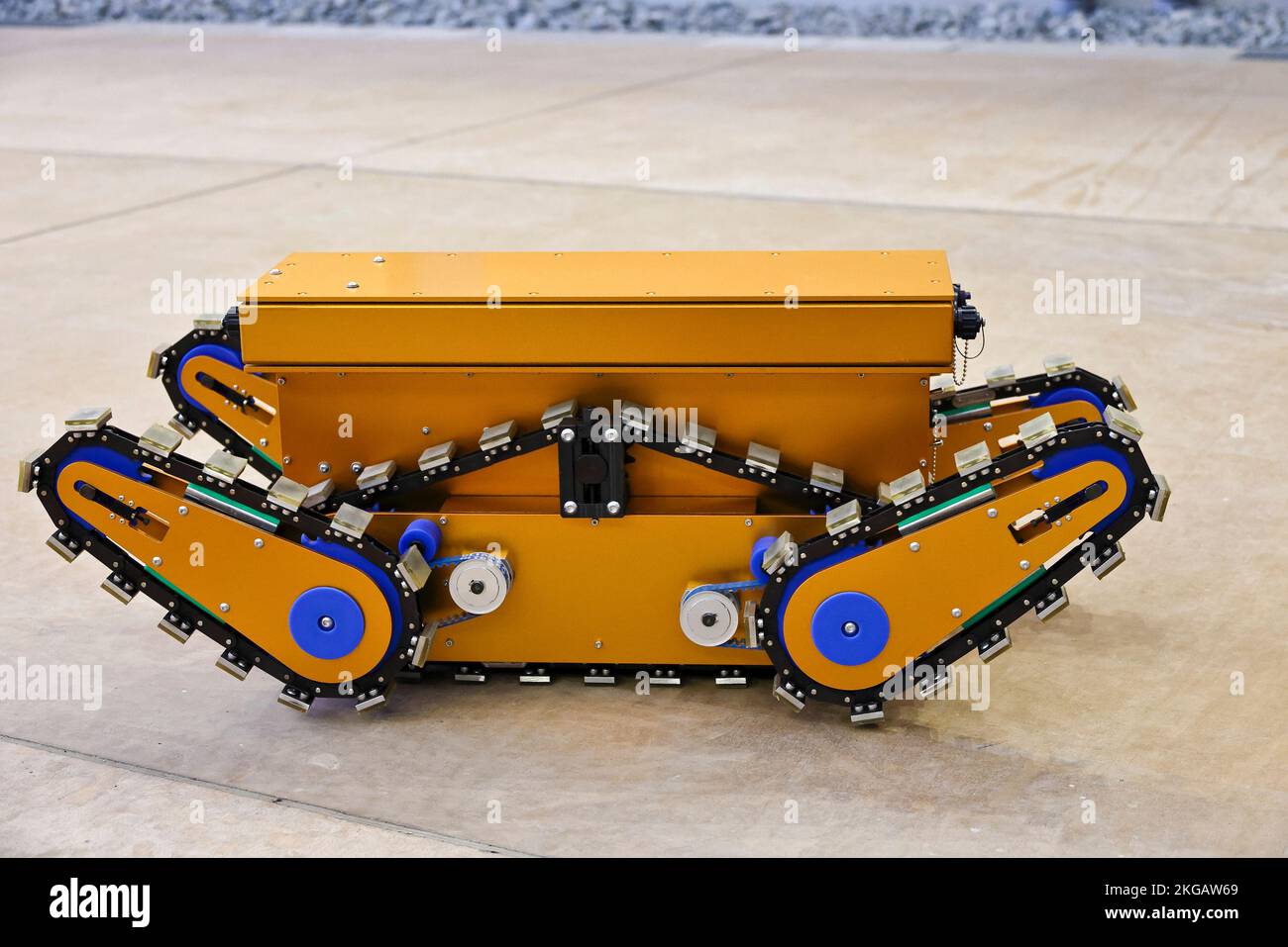 Disaster response robot being tested in Fukushima Prefecture, Japan ...