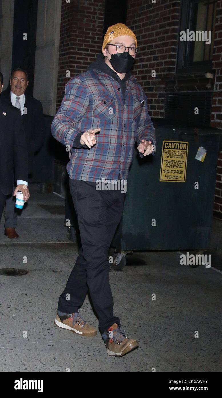 Celebrities At 'The Late Show with Stephen Colbert' Studios -PICTURED ...